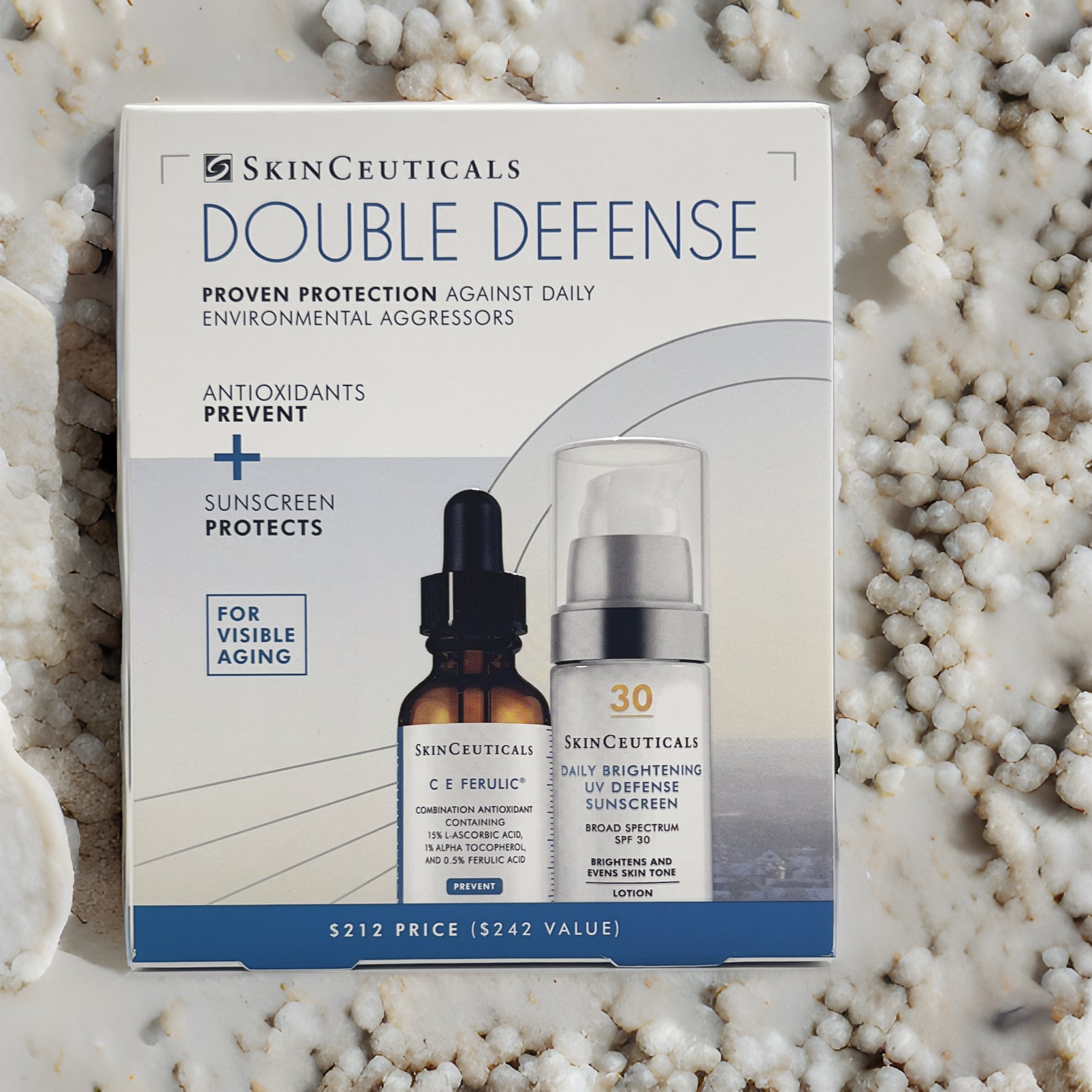 Double Defense - C E Ferulic & Daily Brightening SPF Kit | Graham ...
