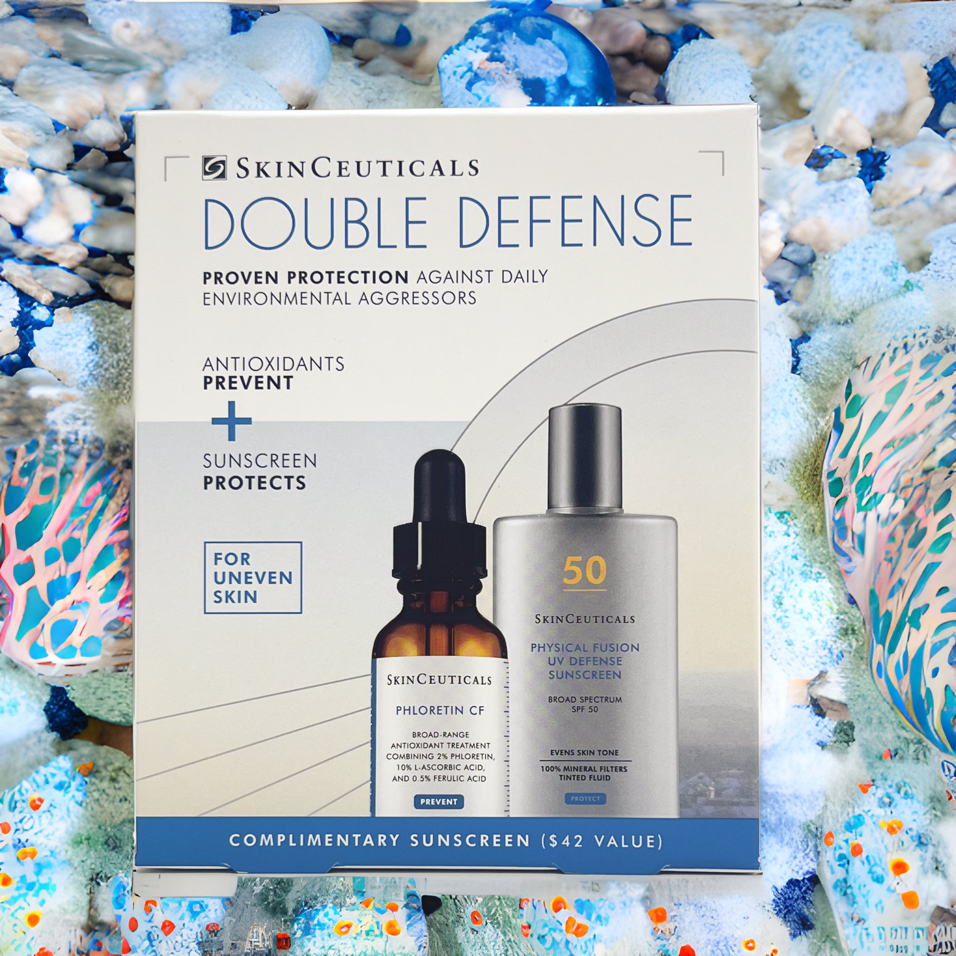 Double Defense - Phloretin CF & Physical Fusion SPF Kit | Graham ...